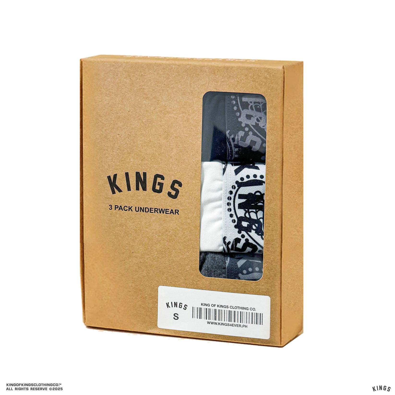 KINGS® 3-PACK UNDERWEAR – KINGS FOREVER