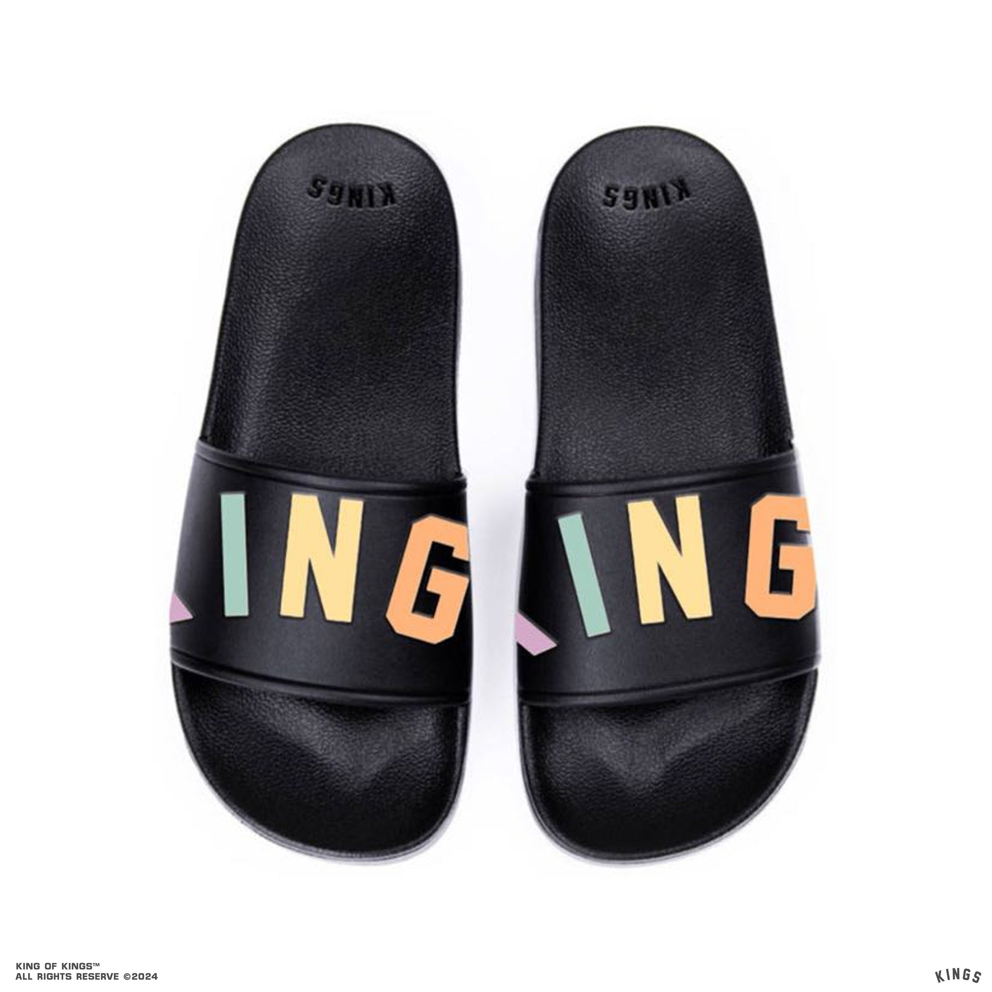 MULTICOLOR SLIDES – KINGS FOREVER